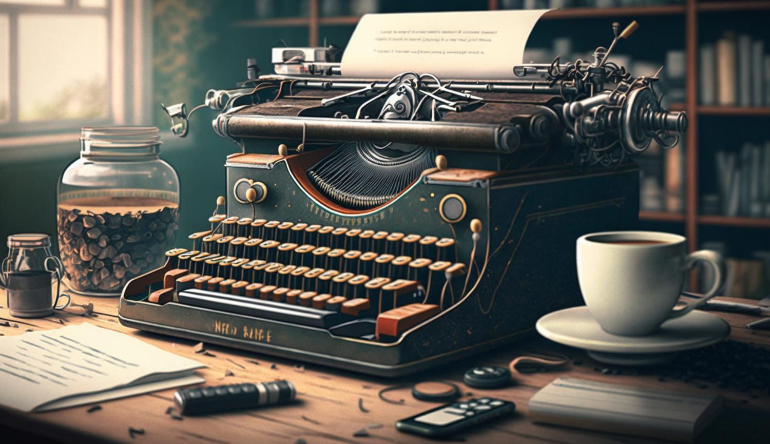 Historia de la máquina de escribir antigua - Antigüedades Castillejos